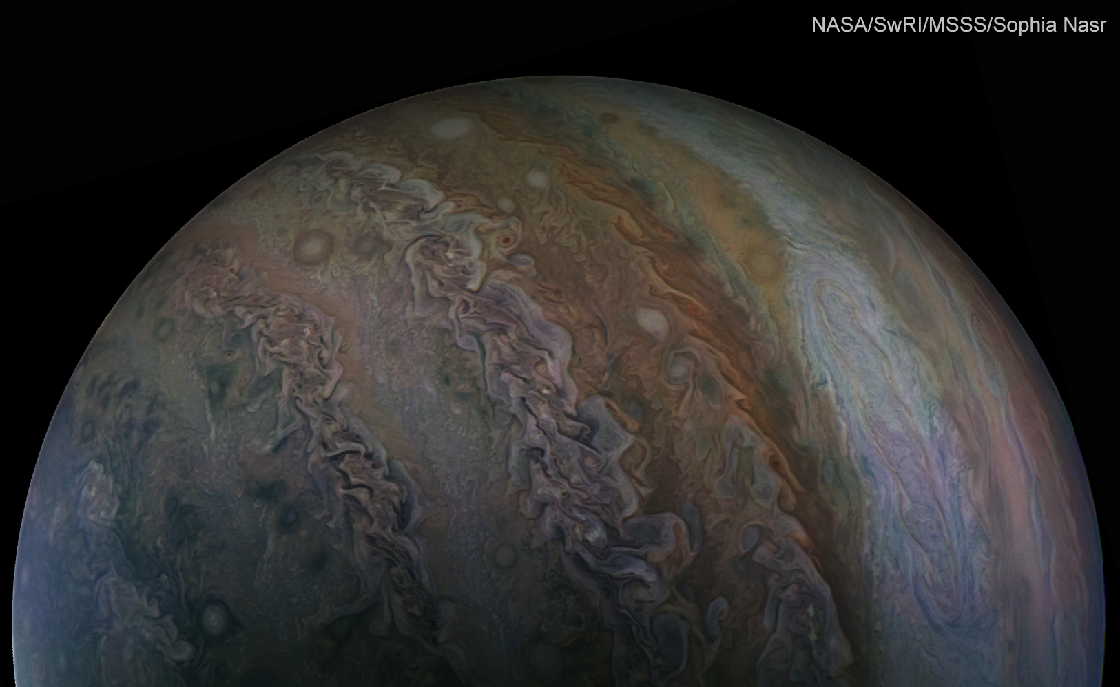 Bands, Swirls, and Strings of Pearls on Jupiter – The Astropartigirl